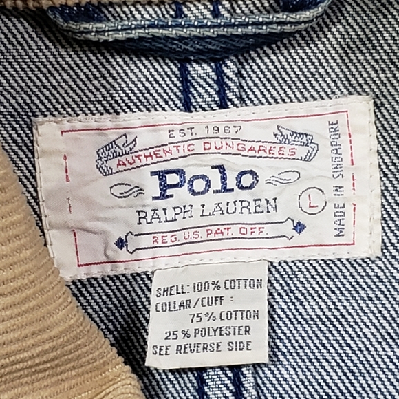Polo Ralph Lauren | Jackets & Coats | Vintage Polo Ralph Lauren Denim ...